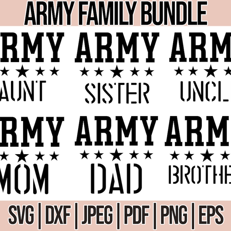Cricut Army - Etsy