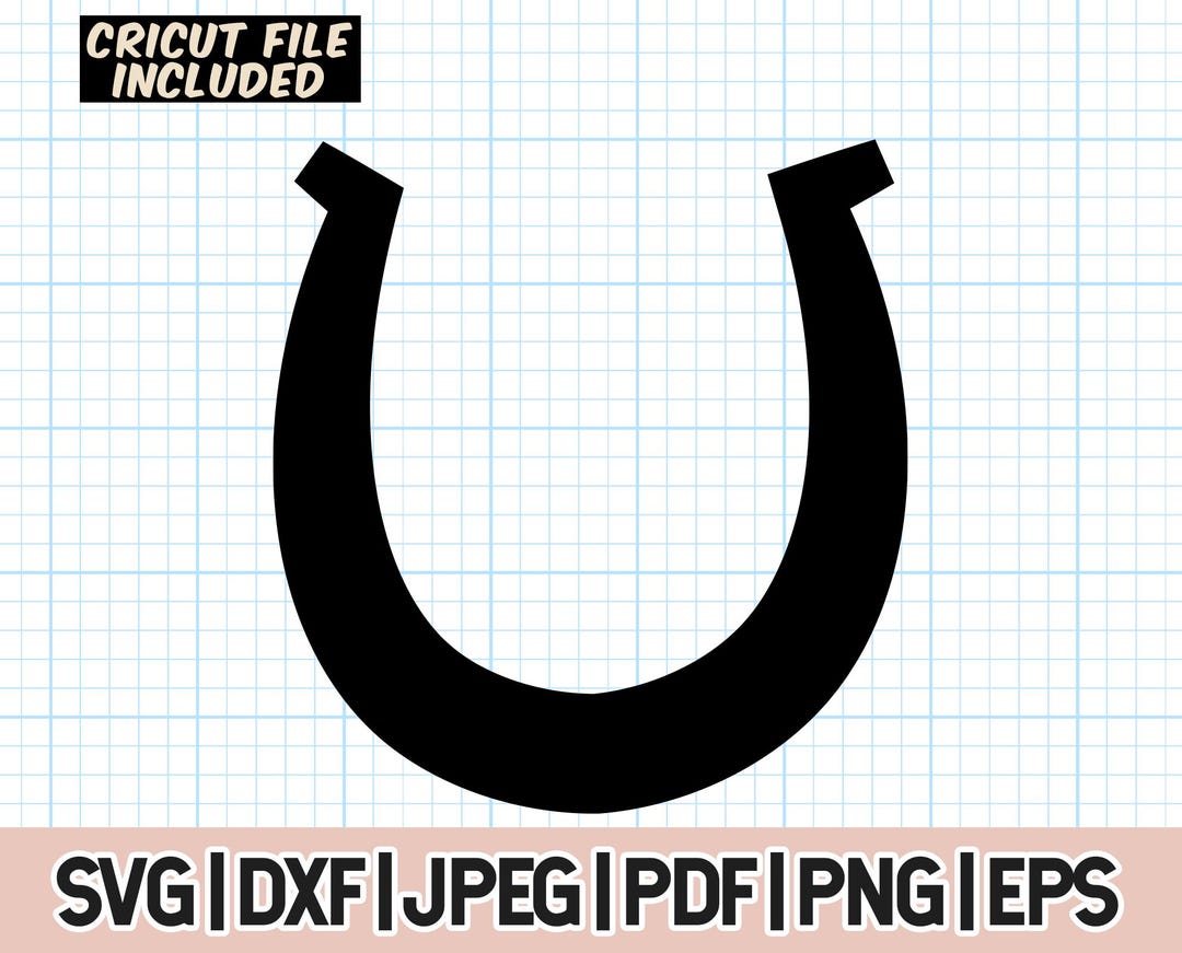 Horseshoe Svg,horseshoe SVG Files, Horse Shoe Cut Files,horseshoe ...
