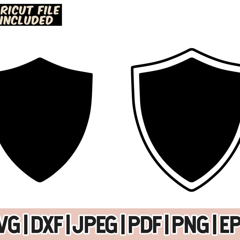 Shield Svg - Etsy