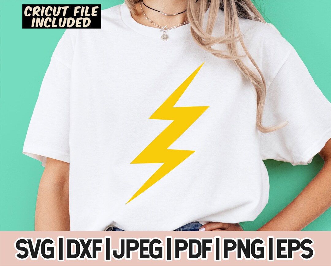 Lighting Bolt Svg,flash Svg, Lightning Clipart - Etsy