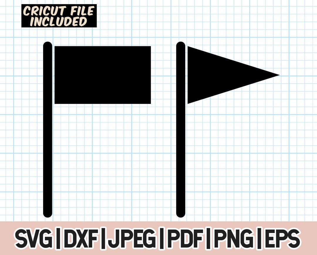 Golf Flag SVG, Golf SVG, Golf Flag Vector, Golf Flag Pole,cricut ...