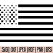 American Flag Svg for Cricut and Silhouette, USA Flag Cut File ...