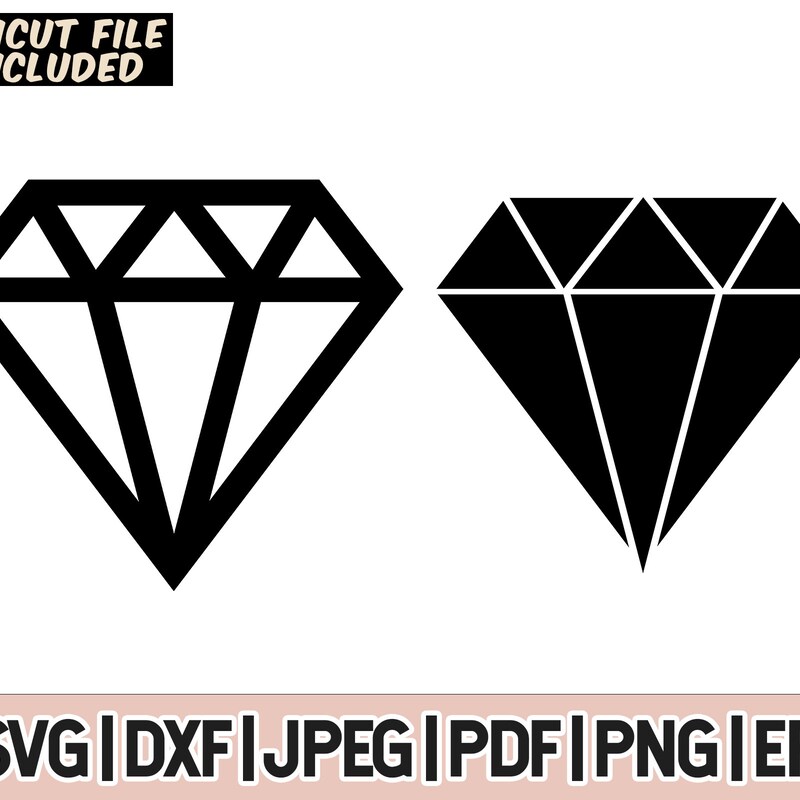 Diamond Ring Svg - Etsy