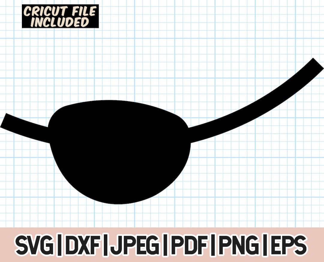 Eyepatch Svg,eye Patch Svg,pirate Svg,eye Patch Png,eye Patch Cut File ...
