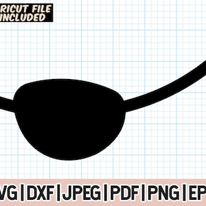 Eyepatch Svg,eye Patch Svg,pirate Svg,eye Patch Png,eye Patch Cut File ...