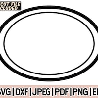 Arch and Oval Svg, Digital Download, Oval Frame Svg, Boho Svg, Oval Svg ...