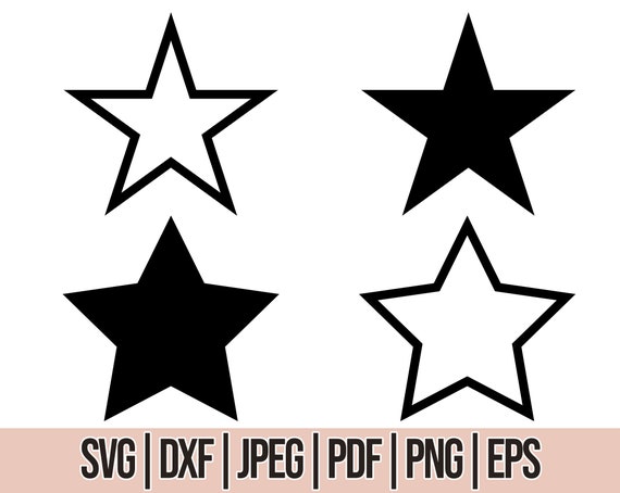Star Svg Cut File Star Png Stars Bundle Svg - Etsy UK