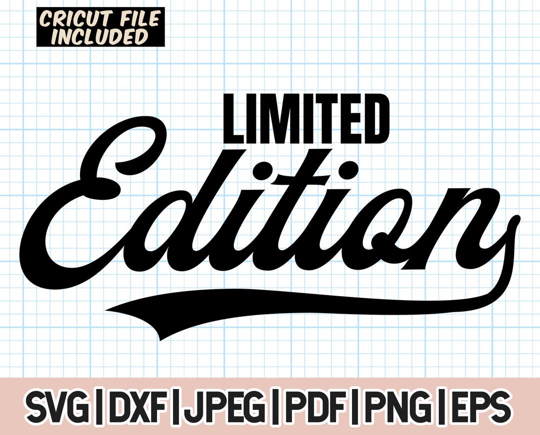 Limited Edition SVG, Positive Svg, Vintage, Retro Svg, Good Vibes ...