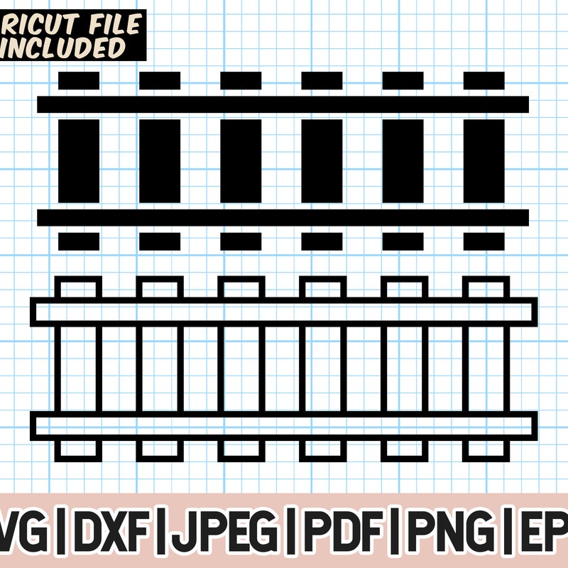 Railway Track Clipart - Etsy