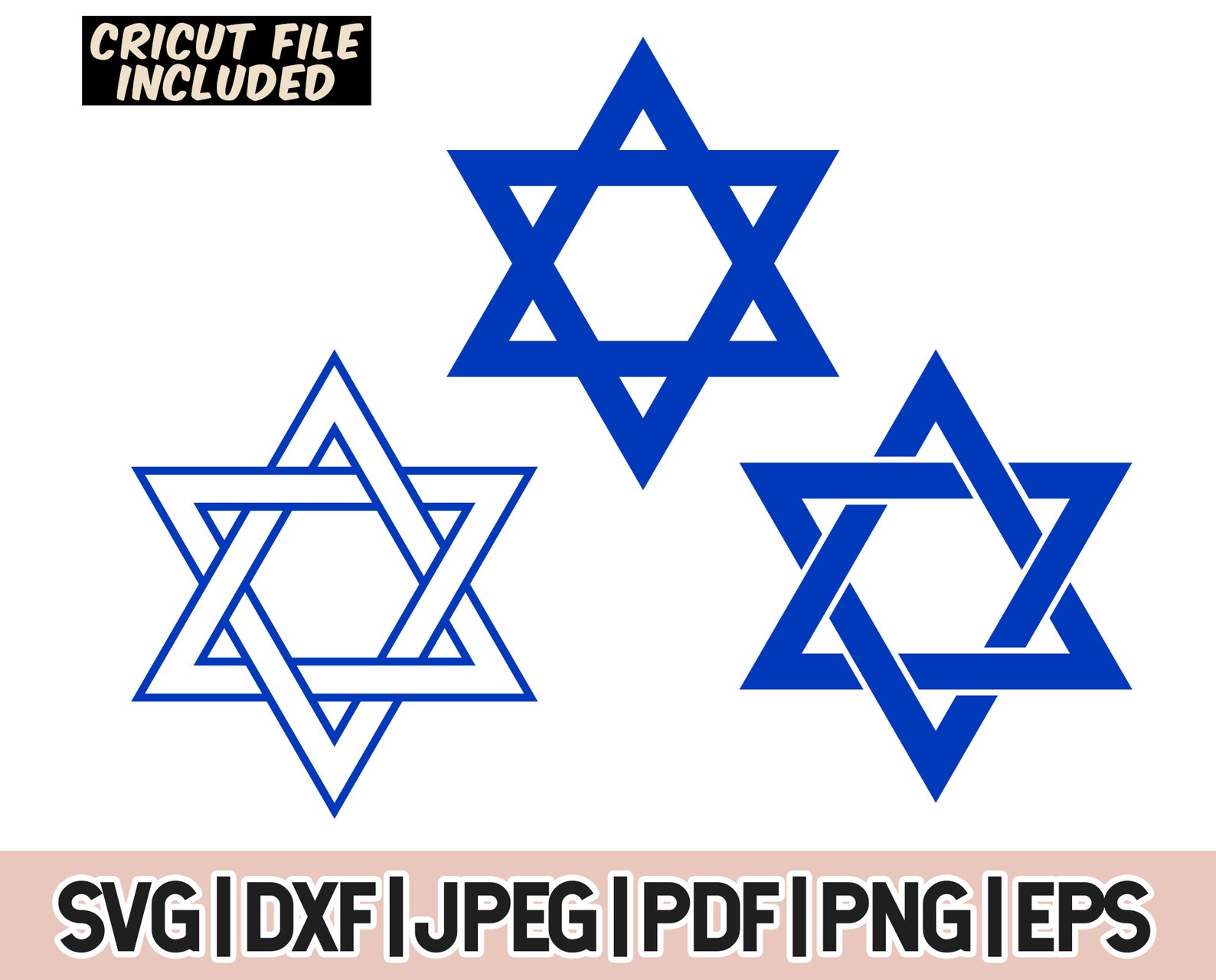 Star of David Bundle Svg, Jewish Star Svg, Hanukkah SVG, Jewish Svg - Etsy