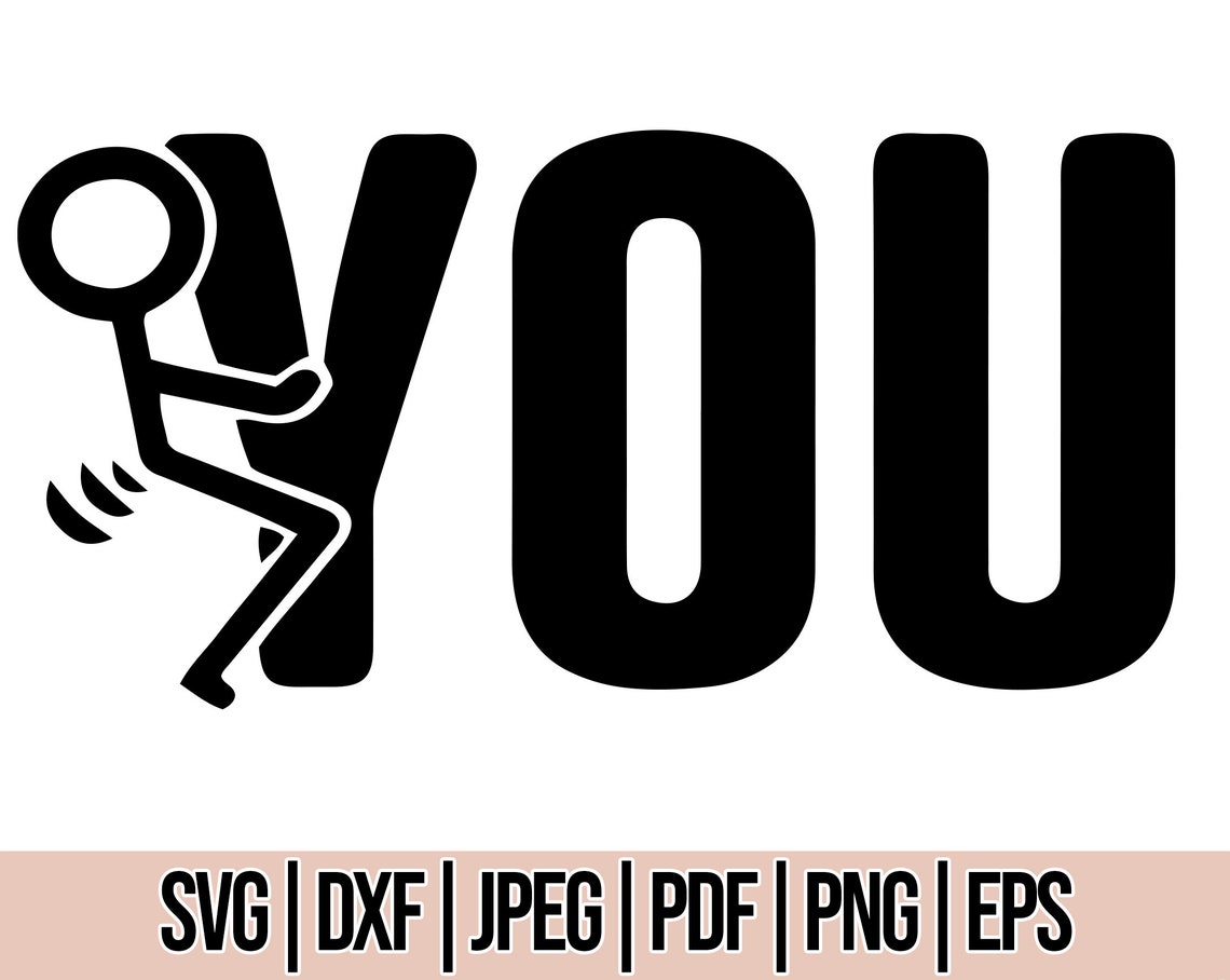 F You Svg file Fu Instant Download SVG PNG EPS Pdf jpg - Etsy México