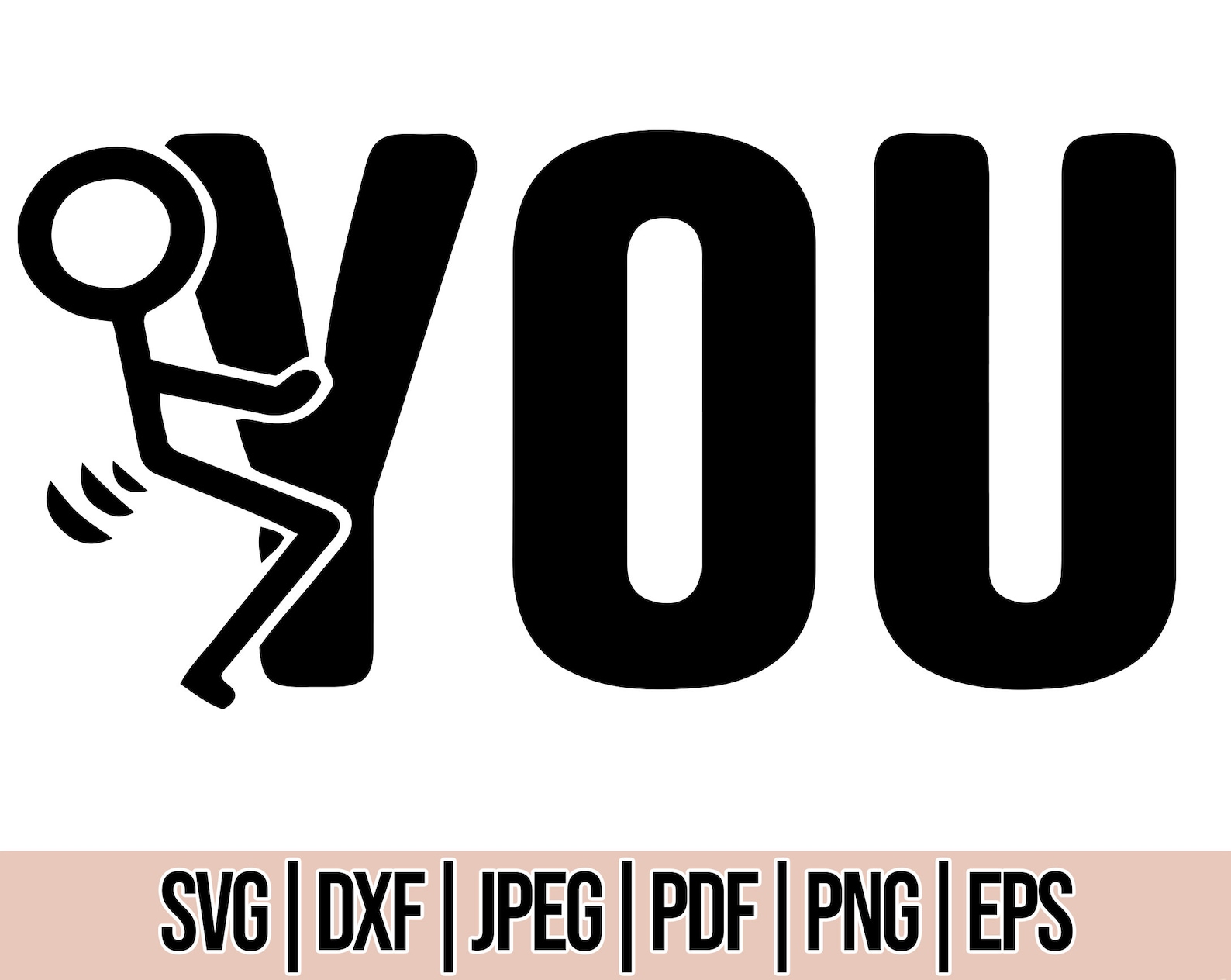 F You Svg file Fu Instant Download SVG PNG EPS Pdf jpg - Etsy México