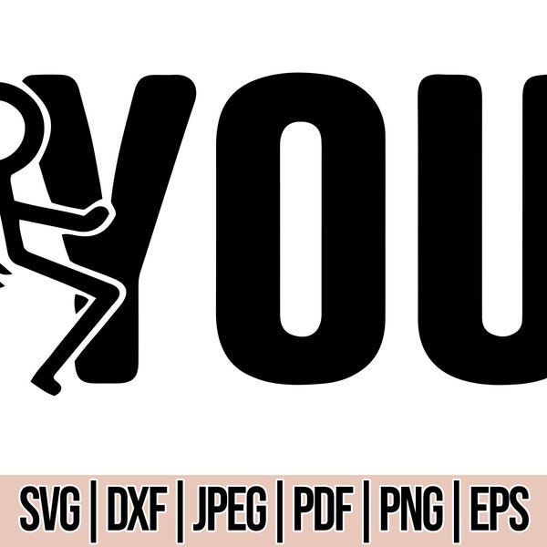 F You Svg - Etsy