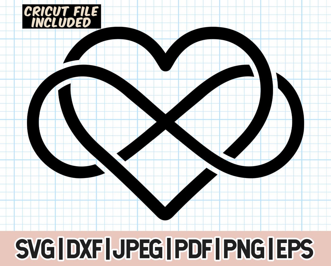 Polyamory Infinity Heart PNG, Infinity Heart SVG, Polygamist Svg ...
