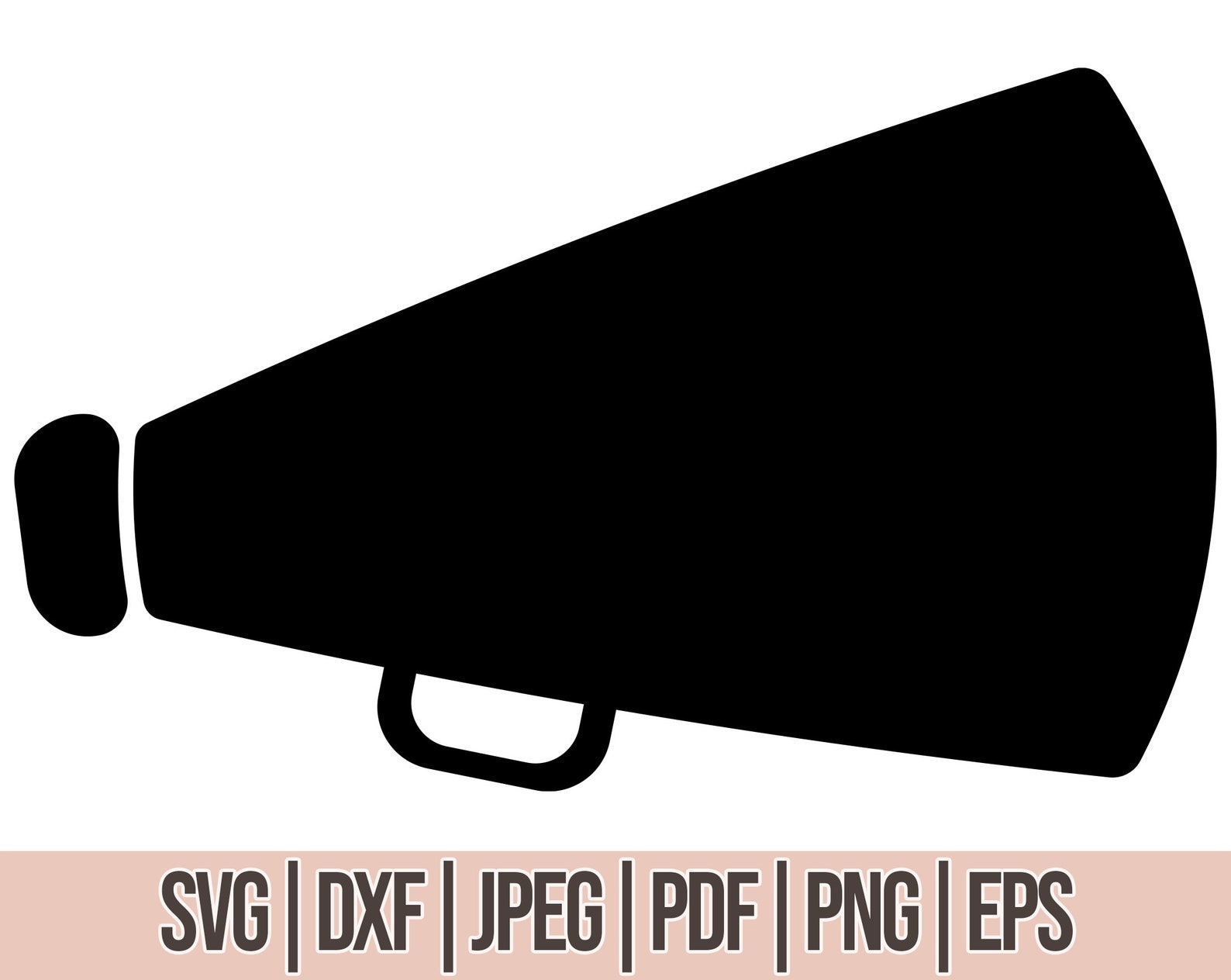 Cheerleader Megaphone Svg Cheer Megaphone SVG Cheer Svg | Etsy