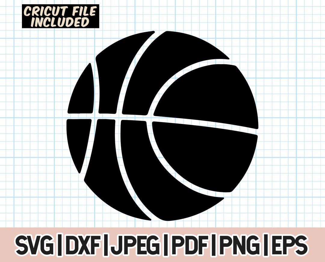 Basketball SVG Files, Basketball Cut Files, Sports Png, Instant Digital ...