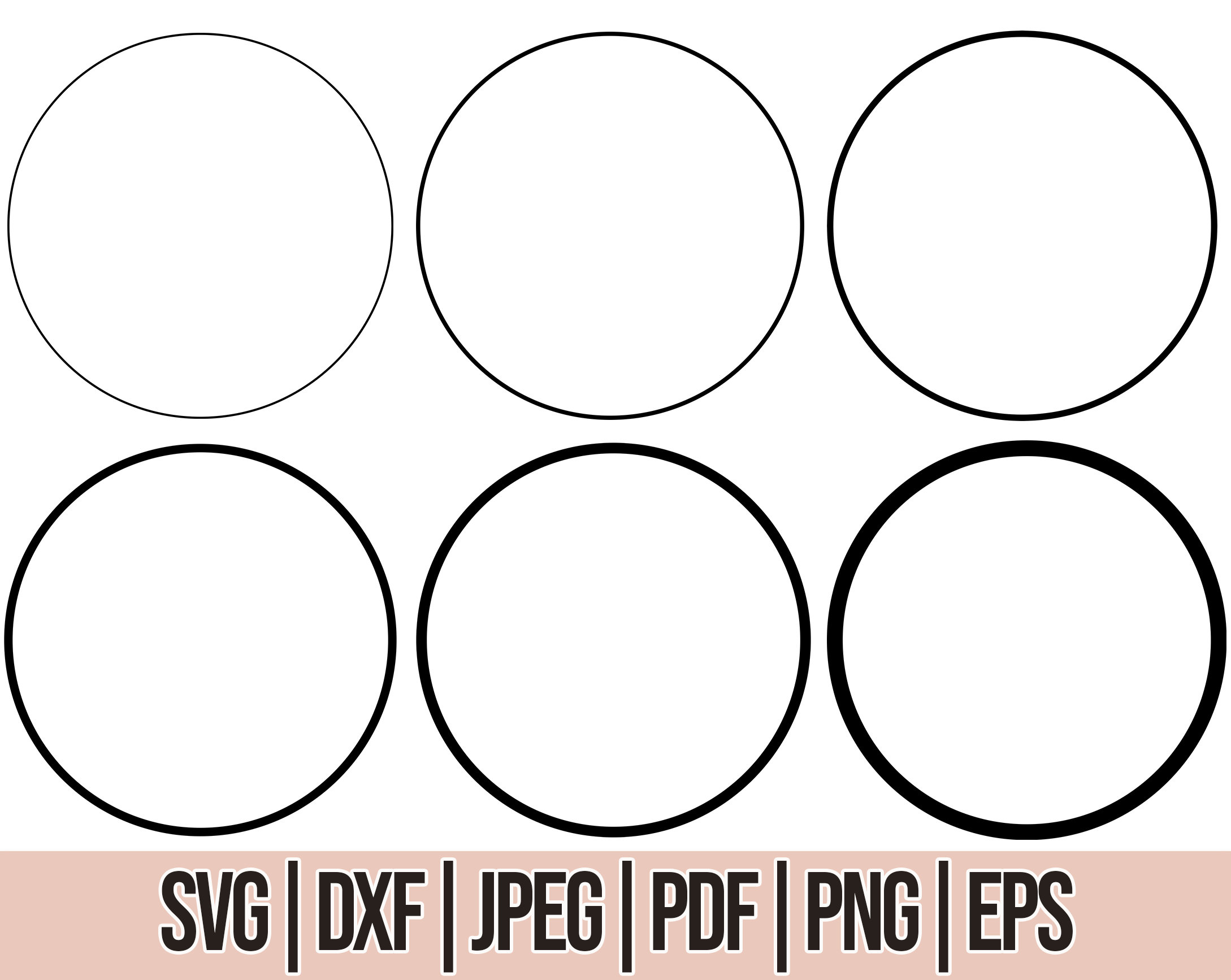 Circle Designs Png - Etsy