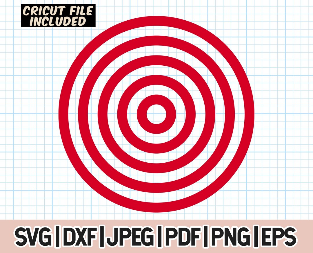 Target SVG Cut File,bullseye, Darts, Archery SVG Files,instant Digital Download - Etsy