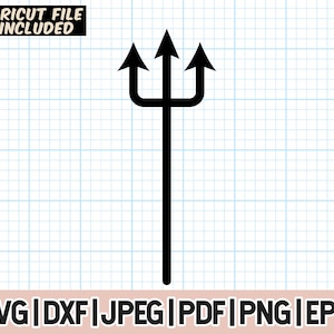 Pitchfork SVG, Pitch Fork Clipart, Trident Png, Devil Pitchfork File - Etsy