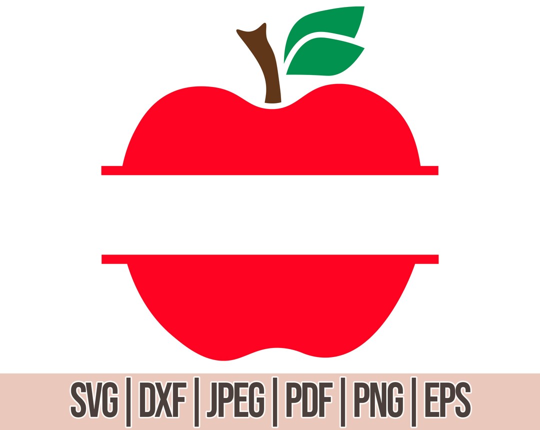 Apple Name Frame SVG - Doesn't Come With Font! , Apple Monogram Frame ...