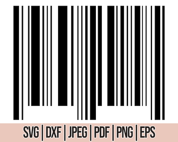 Barcode Svg Bar Code Scan Bar SVG and Png Cut File - Etsy UK