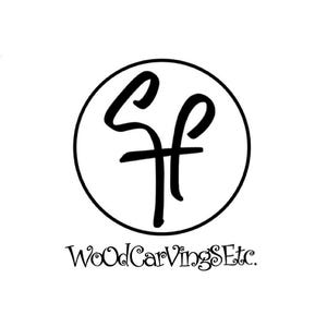 Fun, Colorful, and Whimsical Santa-in-a-box Woodcarving Ornament ...