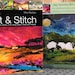 Three Sheep & Landscape - Felt Painting Kit - Etsy