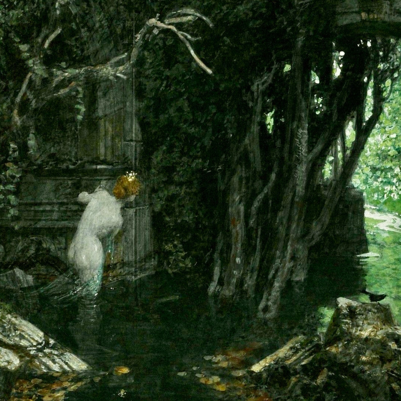 The Curse, Dark Beautiful Gothic Art, Alexander Rothaug, Dark Victorian ...