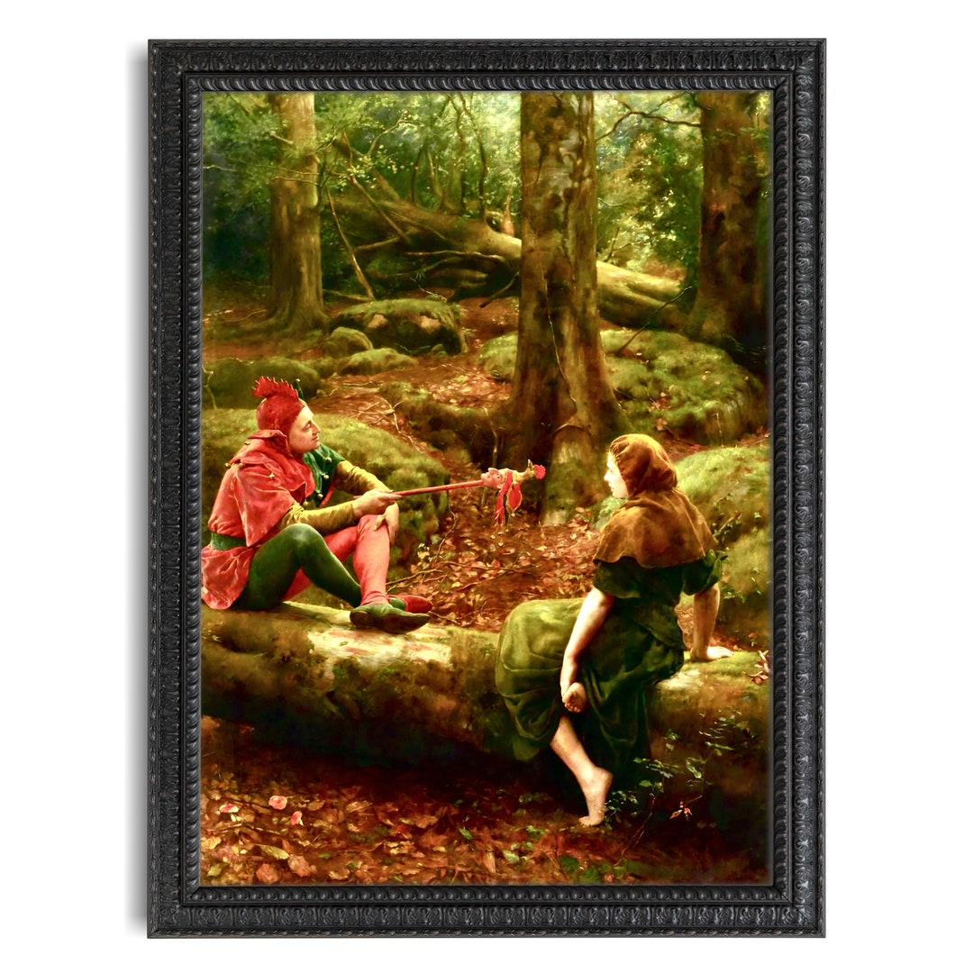 In the Forest of Arden, John Collier, Shakespeare as You Like It ...