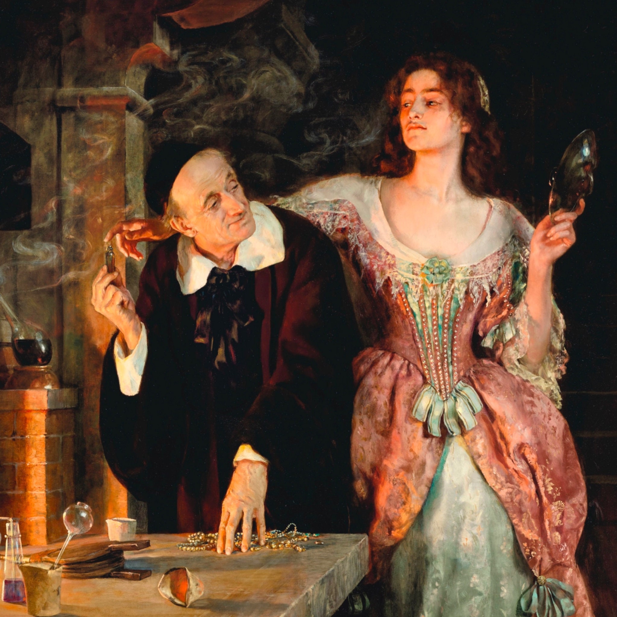 The Laboratory John Collier High Quality Fine Art Print - Etsy