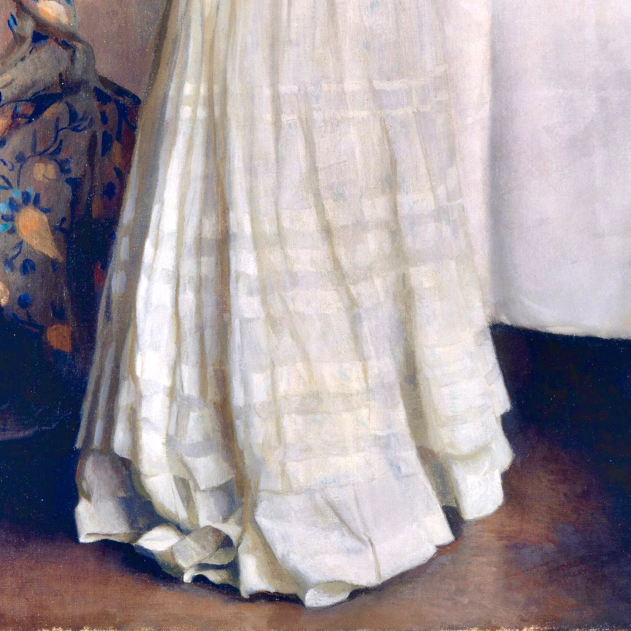 Edwardian Woman Pouring Tea, Detail From Tea Leaves, Tea Art, William ...