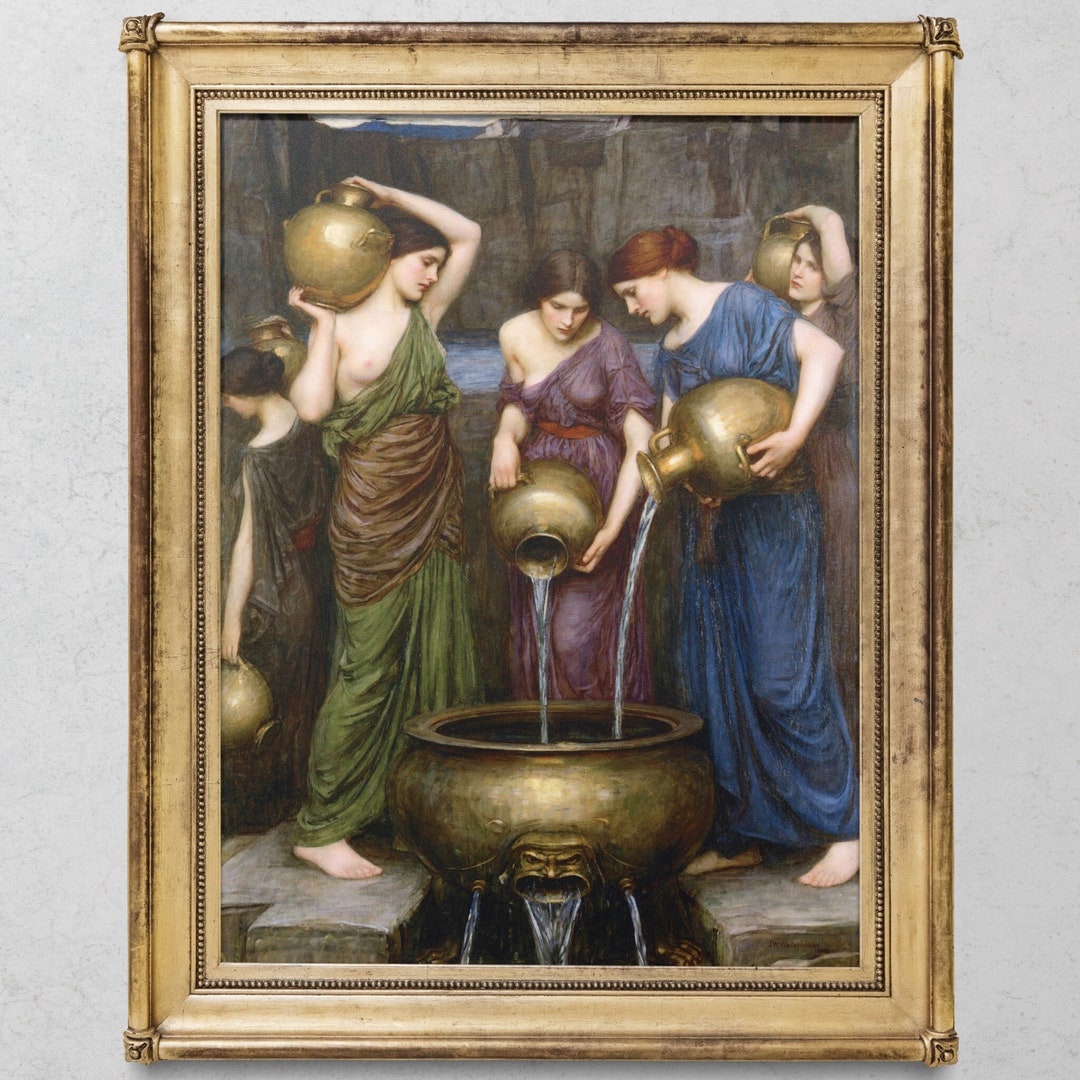 Danaides, Art Nouveau Painting, John William Waterhouse Painting, Pre ...