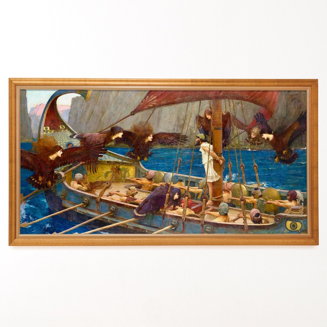 Ulysses and the Sirens, John William Waterhouse, Pre Raphaelite, Art ...