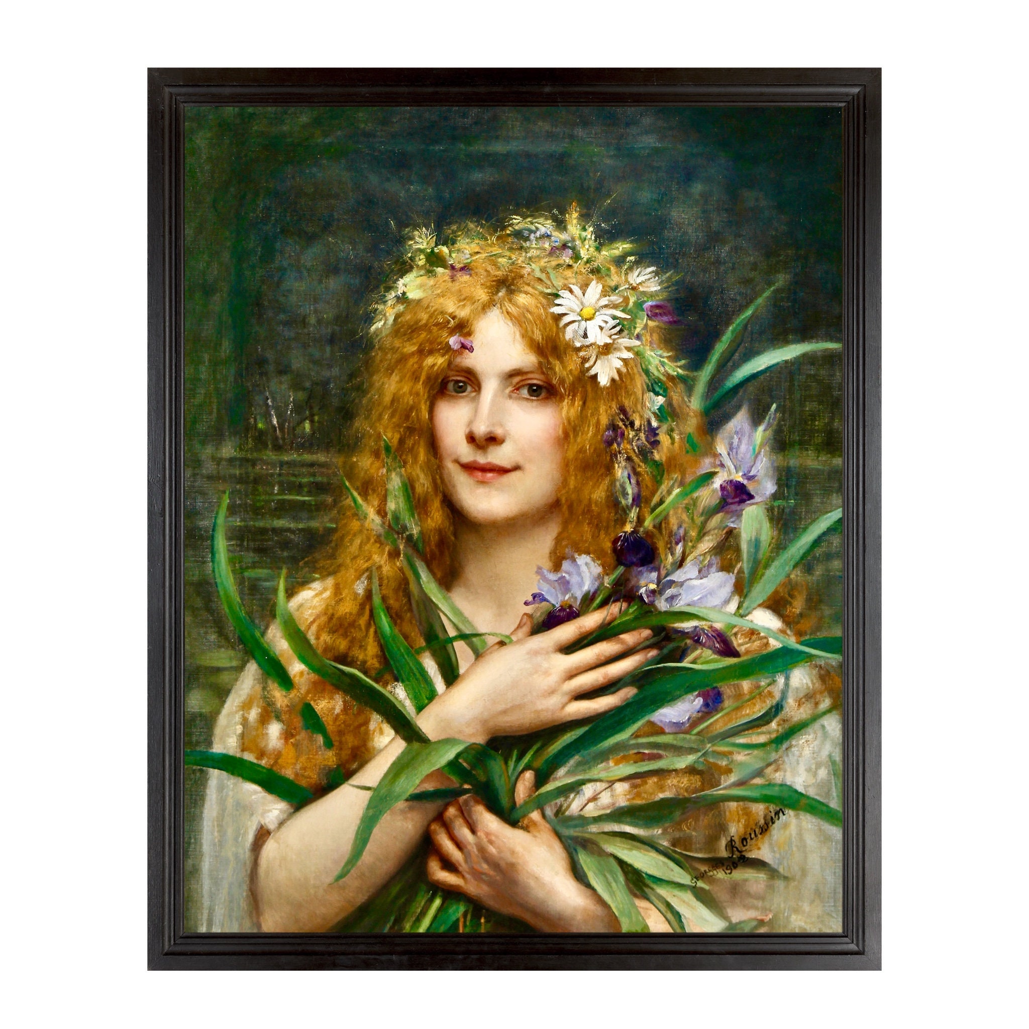 Ophelia Art Print, Pre-raphaelite Style, Art Nouveau, Fine Art Print ...