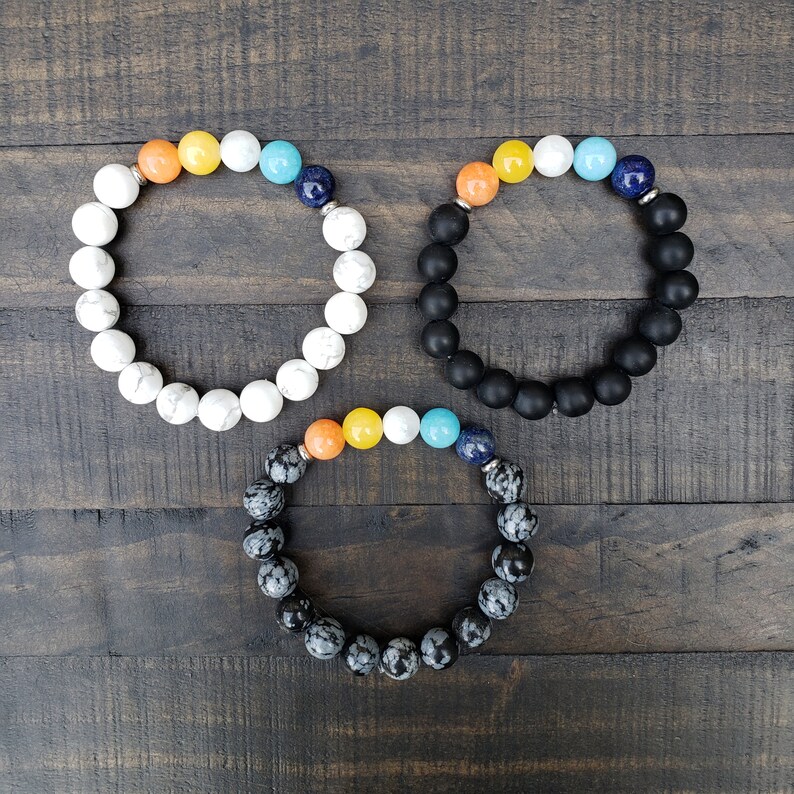 Aroace Pride Stretch Bracelet Beaded Crystal Stone Aroace - Etsy