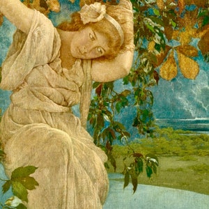 Reverie, Maxfield Parrish, Art Nouveau 1910s, Maxfield Parrish, Art ...