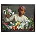 Young Woman With Peonies, 19th Century Portrait of a Black Woman ...