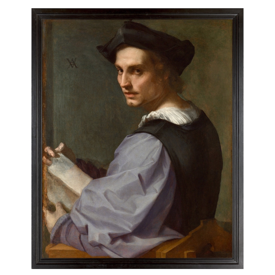 Handsome Renaissance Man, Portrait of a Young Man, Moody 15th 16th ...