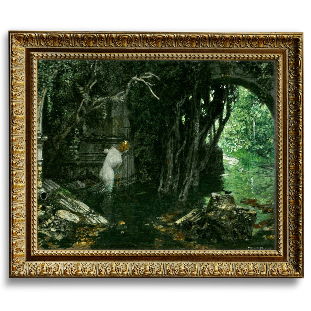 The Curse, Dark Beautiful Gothic Art, Alexander Rothaug, Dark Victorian ...