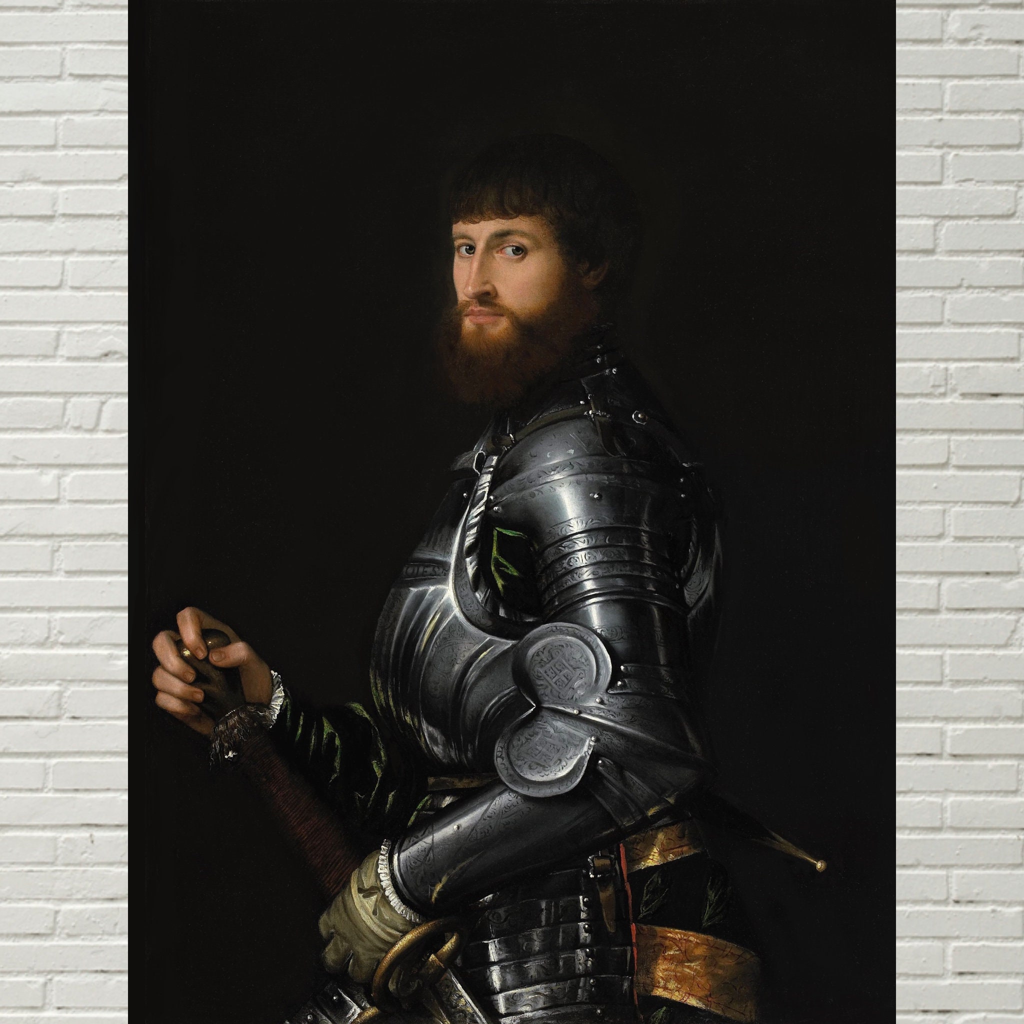 Handsome Knight In Shining Armor