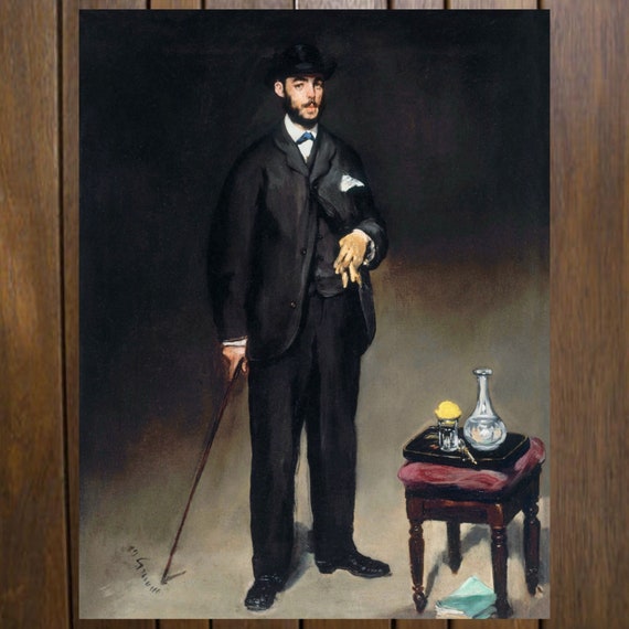 Theodore Duret Edouard Manet High Quality Art Print 8.5x11 - Etsy