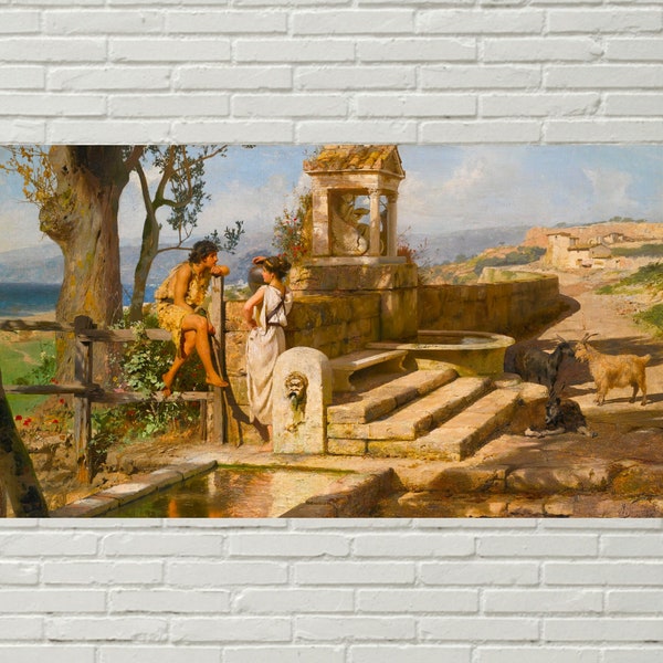 Ancient Greek Landscape Art - Etsy