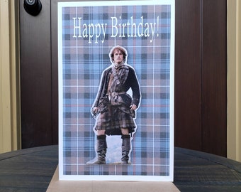 Jamie Fraser Birthday Card - Etsy