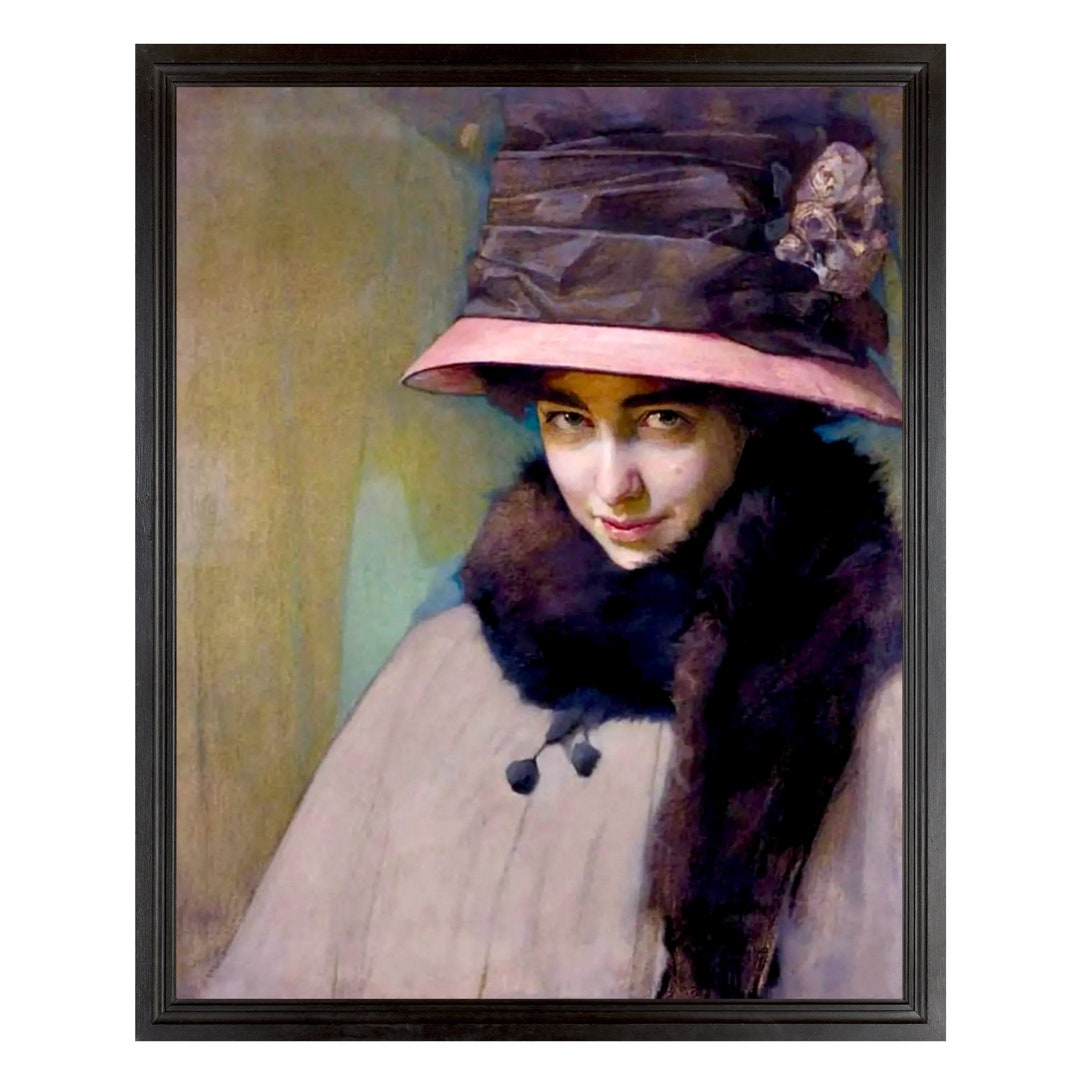 Portrait of Ballerina Tamara Karsavina, Edwardian Portrait, Woman in ...