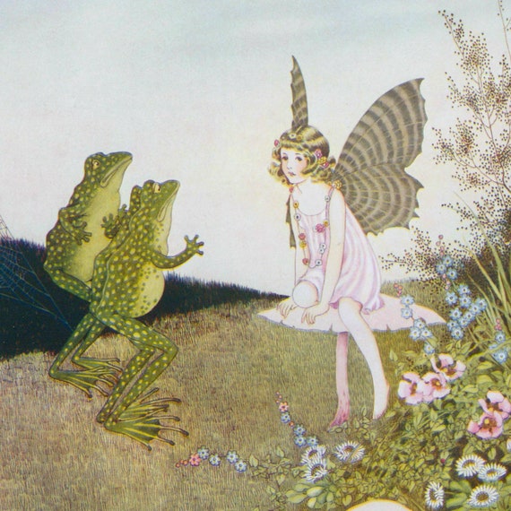 Victorian Fairy Art Color Your Own Victorian Fairy Paintings By Marty