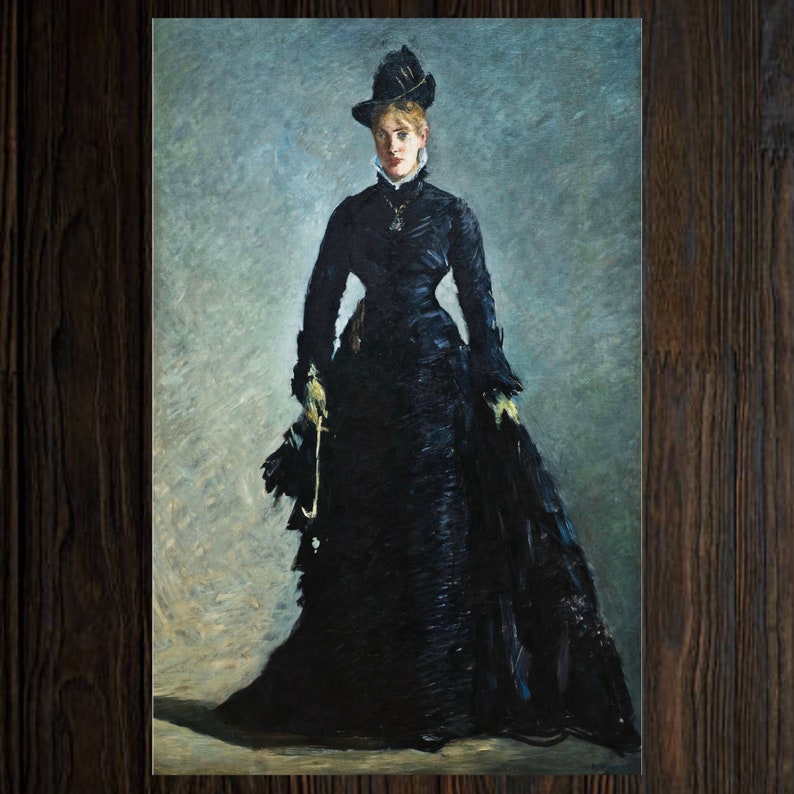 A Parisian Lady Edouard Manet High Quality Art Print 11x17 - Etsy