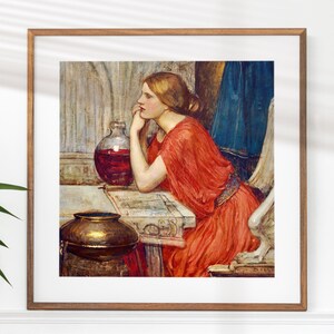 Circe, Sorceress, John William Waterhouse, Pre Raphaelite Woman, Art ...
