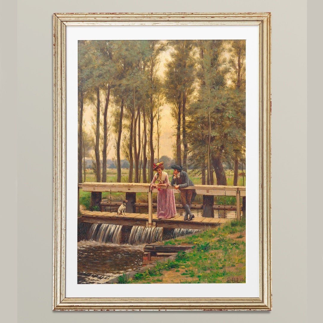 The Trysting Place, Edmund Blair Leighton, Pre Raphaelite, Art Nouveau ...