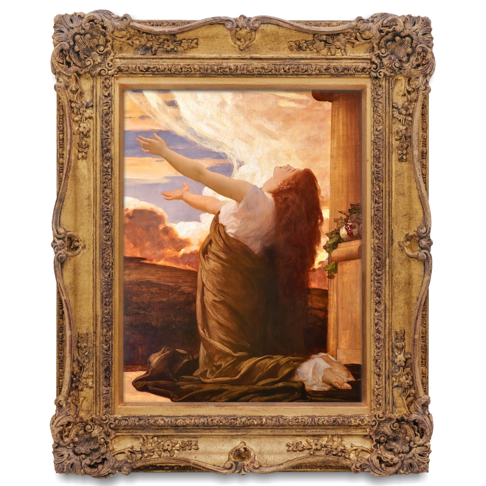 Clytie, Frederic Leighton, High Quality Fine Art Print, Woman in Greek ...
