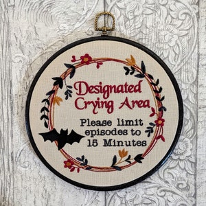 Designated Crying Area, Please Limit Episodes to 15 Minutes. Natural ...